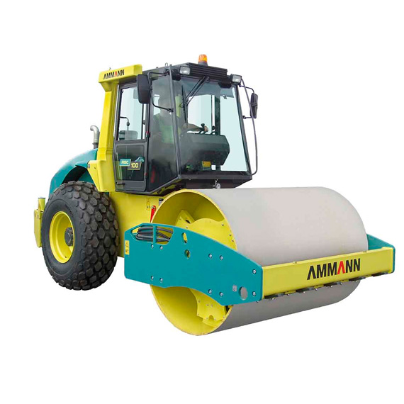 Rolo compactador Amman ASC 100 - Grupo Casa Nova